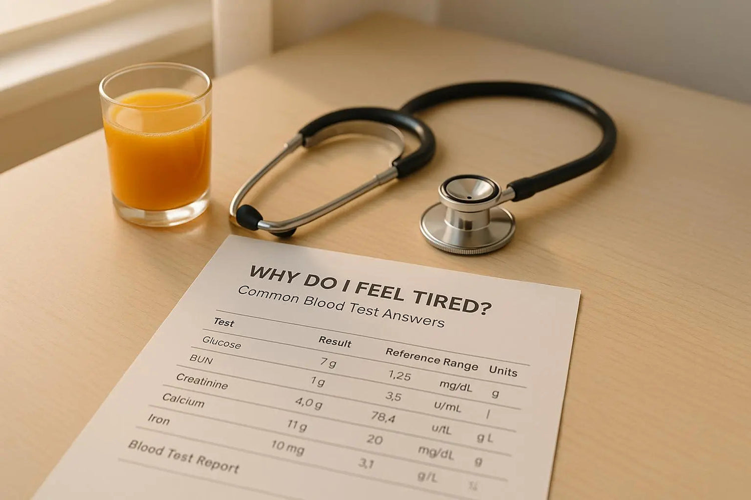 Why Do I Feel Tired? Common Blood Test Answers – Epsom Blood Tests